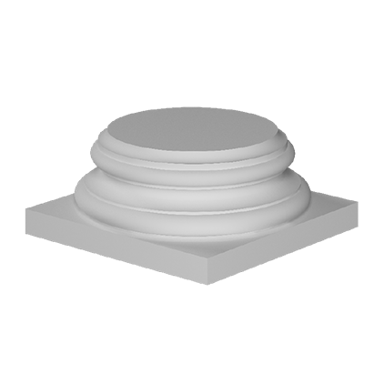 База Колонны Европласт Лепнина 4.13.002 Ш507хВ217хГ507 мм.