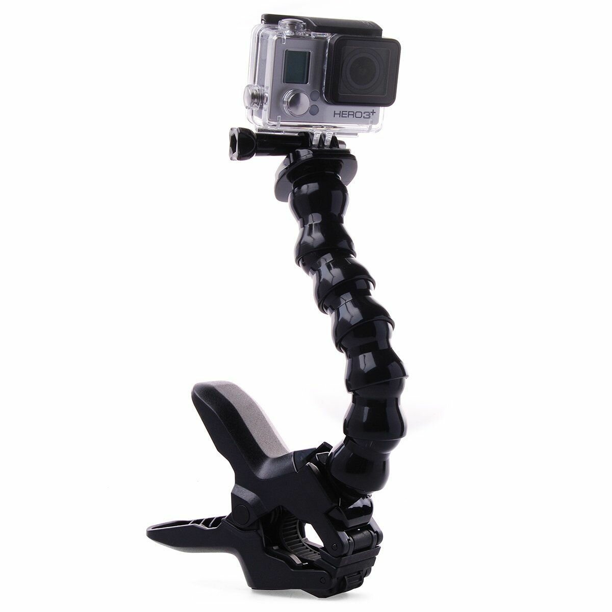 Прищепка Kingma + гибкий удлиннитель Flex Clamp Mount