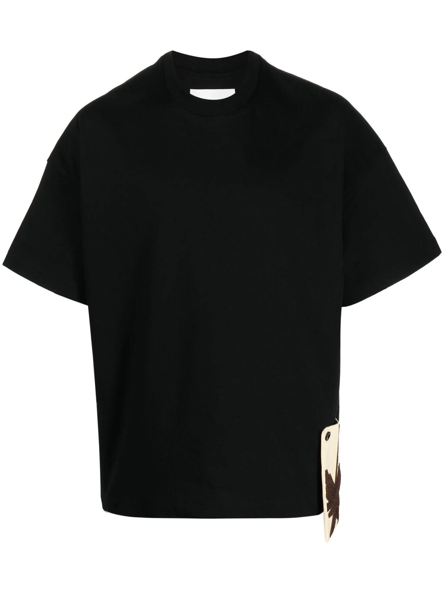 Футболка Patch-detail cotton T-shirt