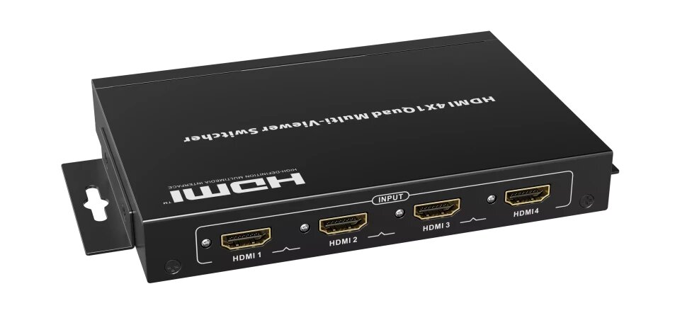 LENKENG LKV401MV-V2.0 переключатель HDMI 4 в 1 с функцией квадрирования изображения
