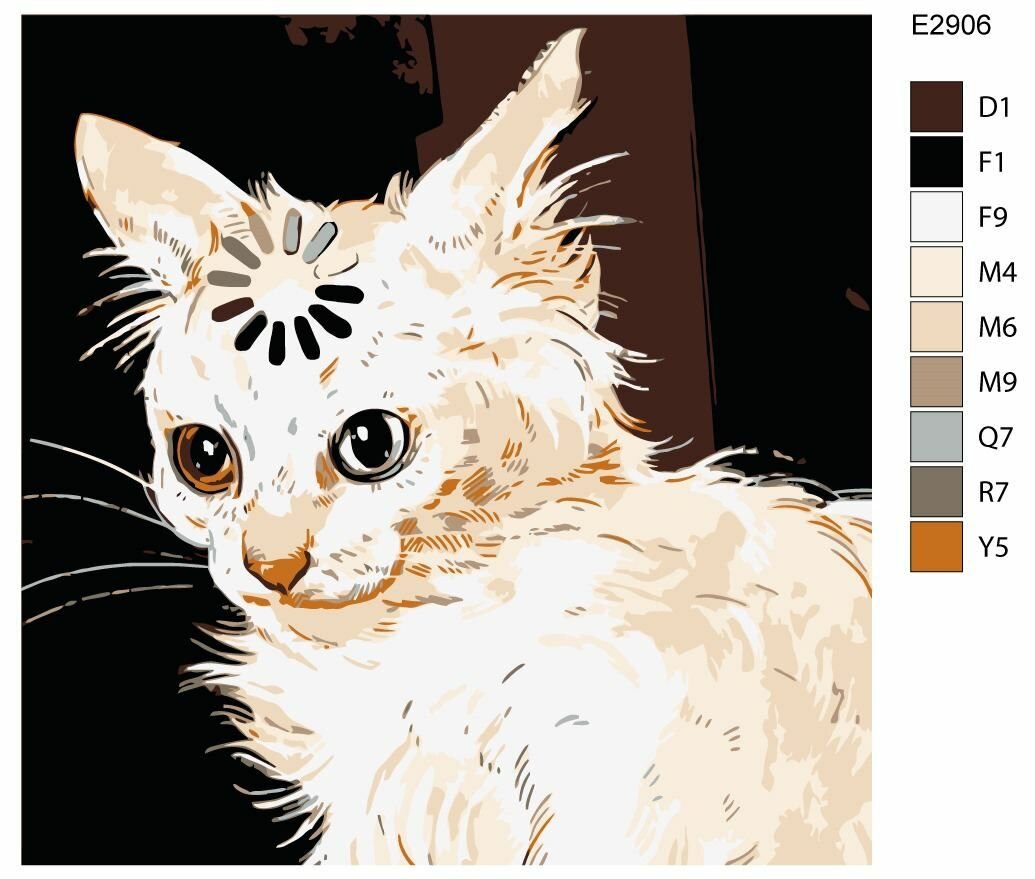 Детская картина по номерам E2906 "Коты-Мемы. Перезагрузка" 30x30