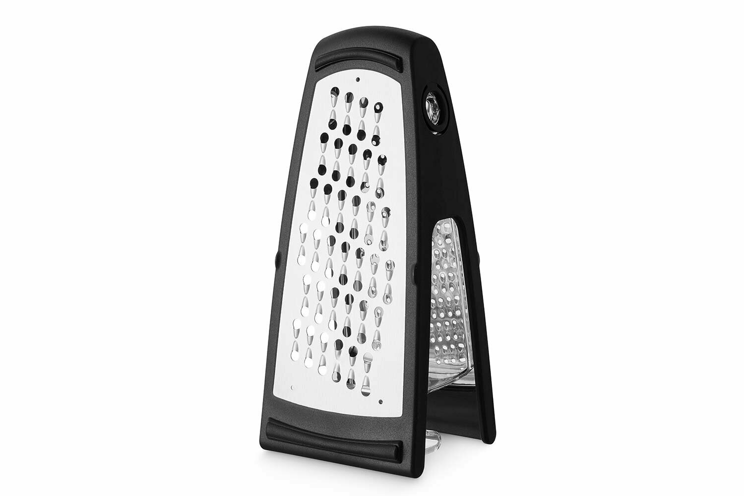 Тёрка 2-гранная HOFF Time с контейнером для натирания овощей и шинковки продуктов