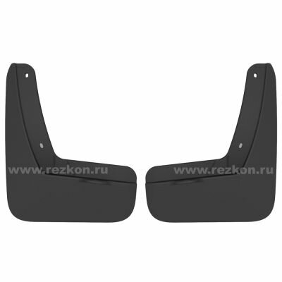 Брызговики резиновые задние для Kia Rio (2011-2015)/Киа Рио