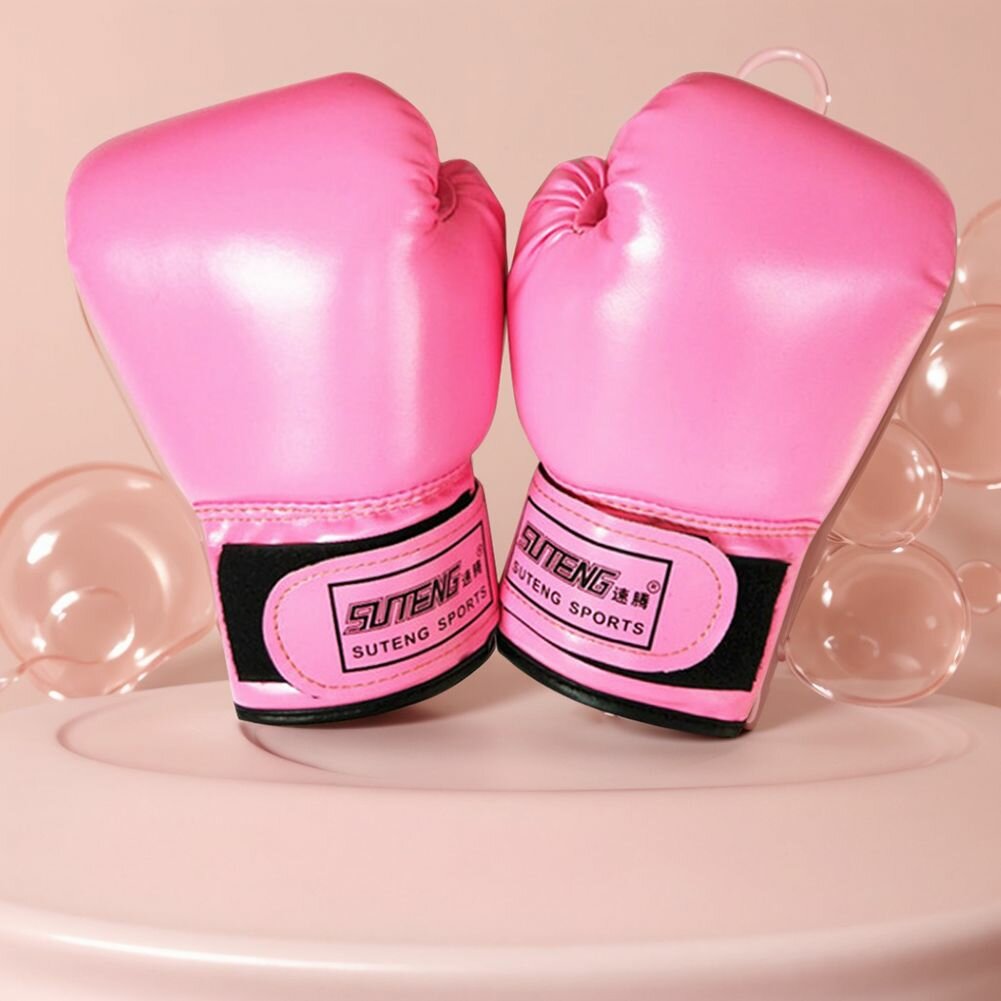 Боксерские тренировочные перчатки, кожаные, детские, для тхэквондо, подходят для детей в возрасте от 3 до 12 лет