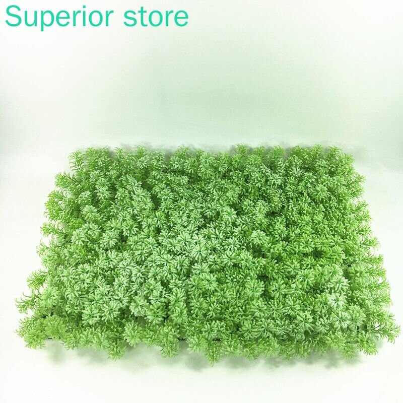 6 шт. Искусственный мох и трава для декора интерьера и экстерьера. Газон 40х60 см для создания живых стен.