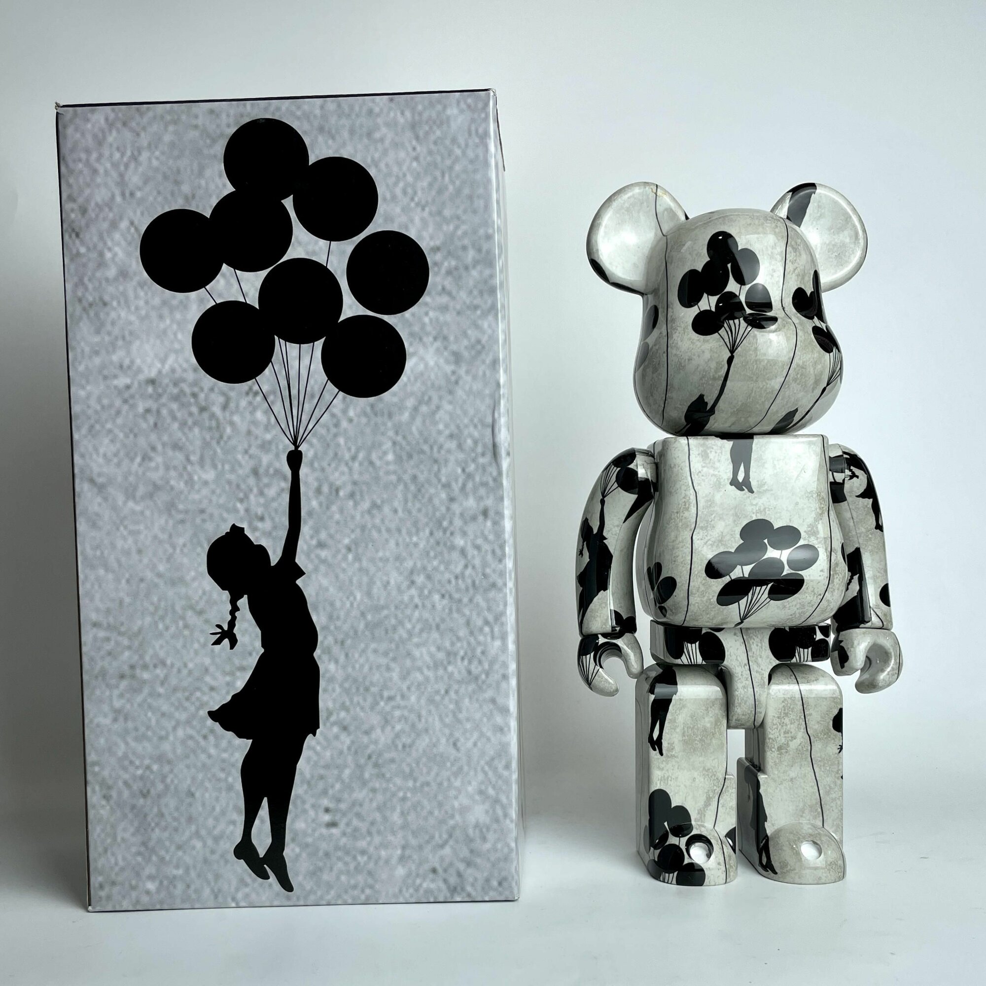 Bearbrick 400% Коллекции хобби Ван Гог и подсолнухи ABS фигурка действия набор в коробке 28cm -enj