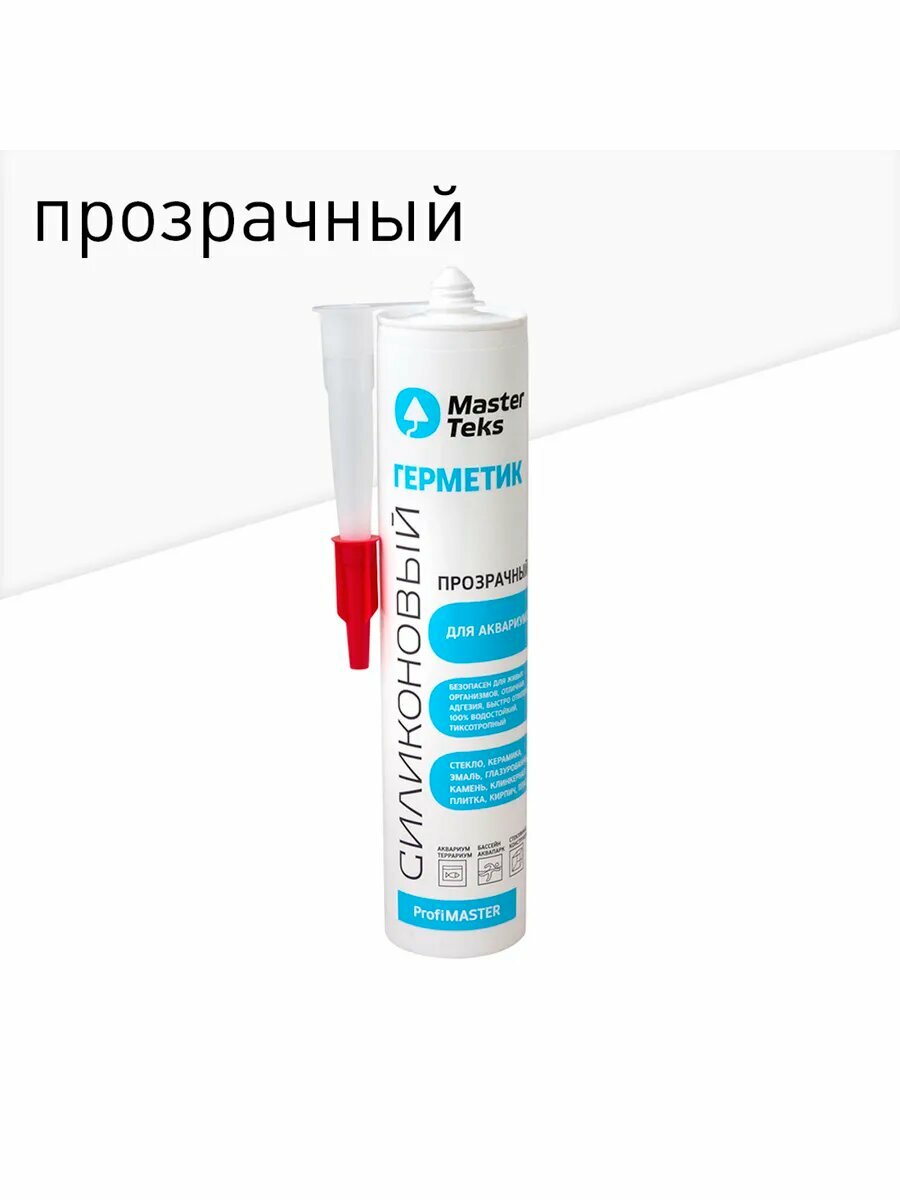 Герметик для аквариума прозрачный 290 мл