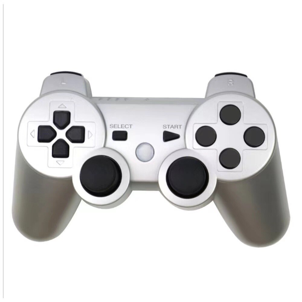 Беспроводная Bluetooth-ручка "P3", двухмоторная, с двойной вибрацией, серебристая