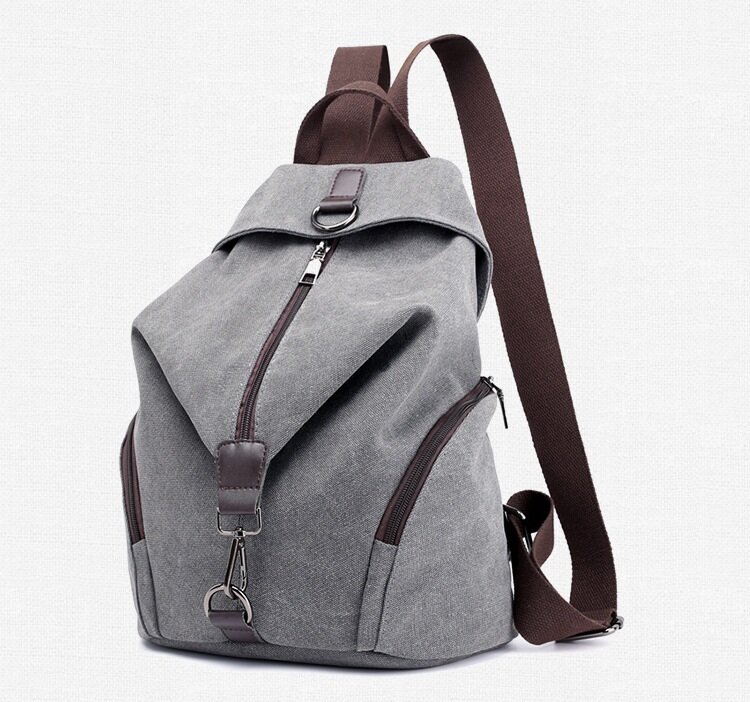 Сумка-рюкзак  Backpack, фактура вязаная, серый/серый — фото 1
