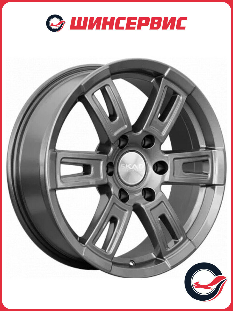 Литой диск Скад Тор R15x6.5J 5x139.7 ET40 ЦО98.5