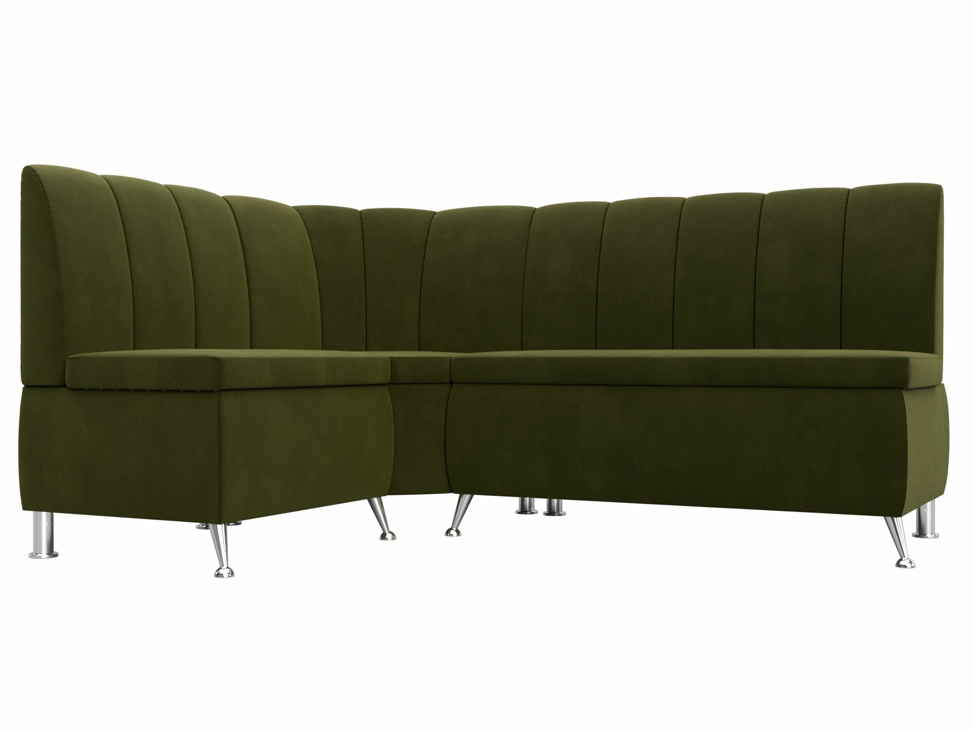 Диван кухонный угловой Кантри левый угол, микровельвет, Хит Диванов