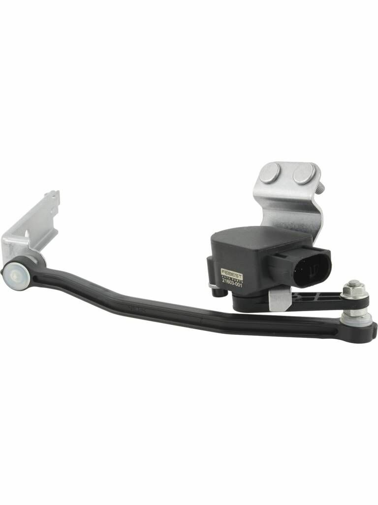 Датчик положения кузова передний левый (с кронштейном, с тягой) для автомобилей VOLVO, FORD 21603-001 FEBEST