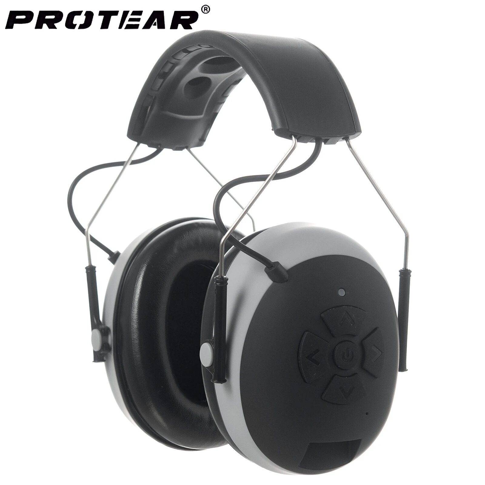 PROTEAR перезаряжаемые защитные наушники NRR 25 дБ с шумоподавлением, защитные наушники, беспроводные Bluetooth-накладные наушники