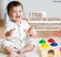 Деревянный стол-качалка, раннее образование для детей 1-3 лет, развивающие игруш...