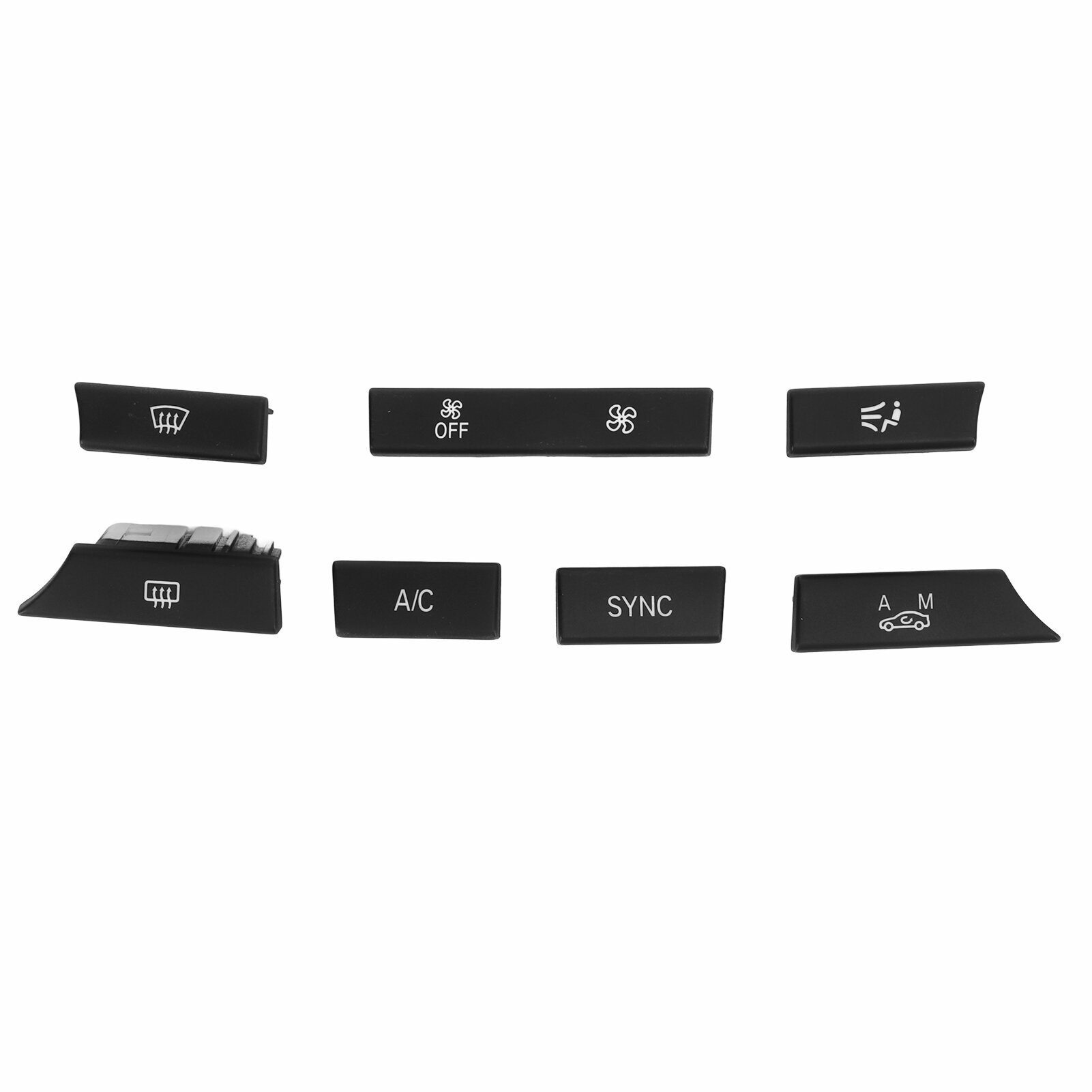 7pcs/set Замена кнопки управления вентиляцией вентиляционной кнопки для кондиционера для кондиционера для X3 F25 F26 2013–2018