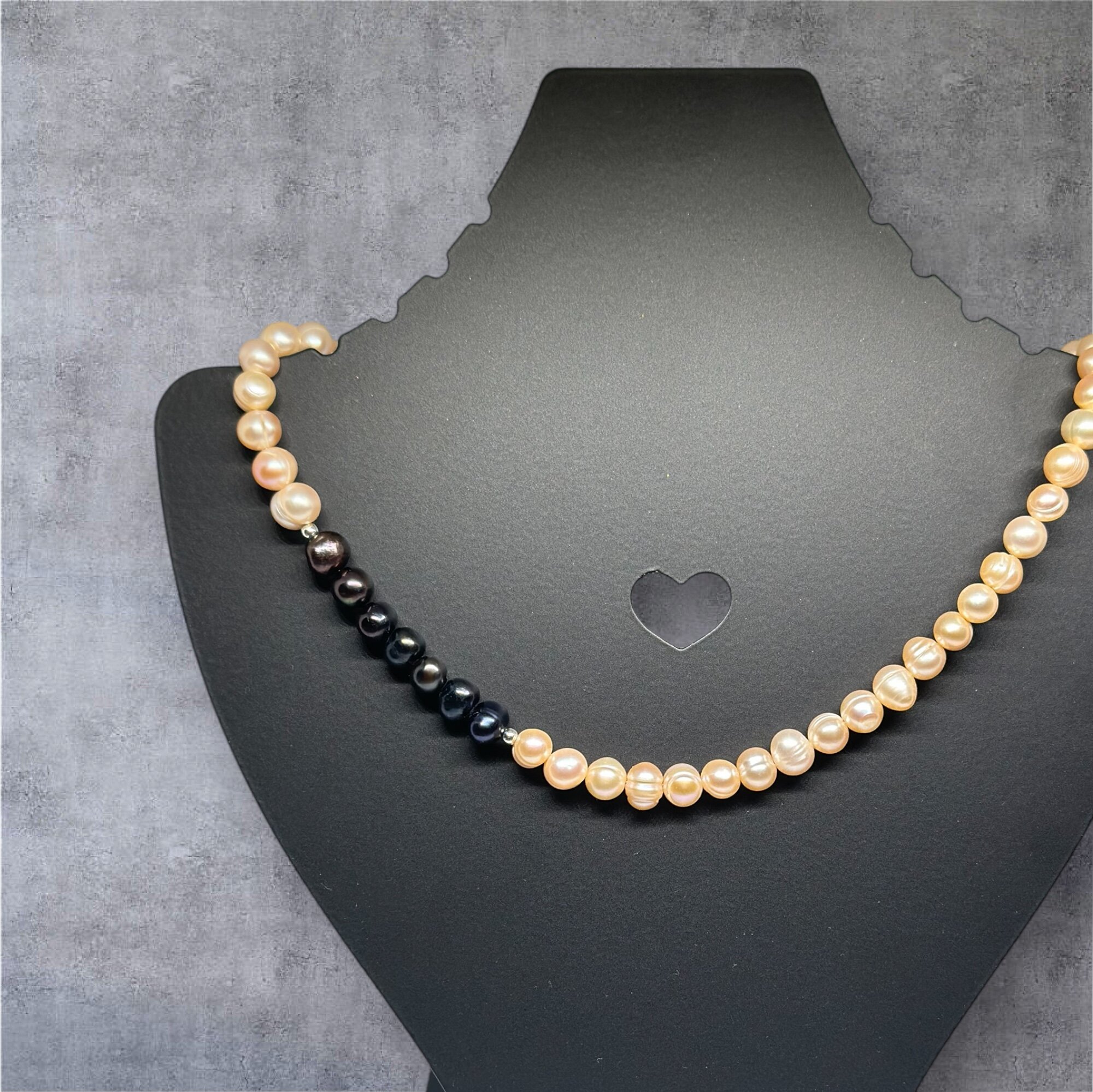 Колье, жемчуг пресноводный культивированный