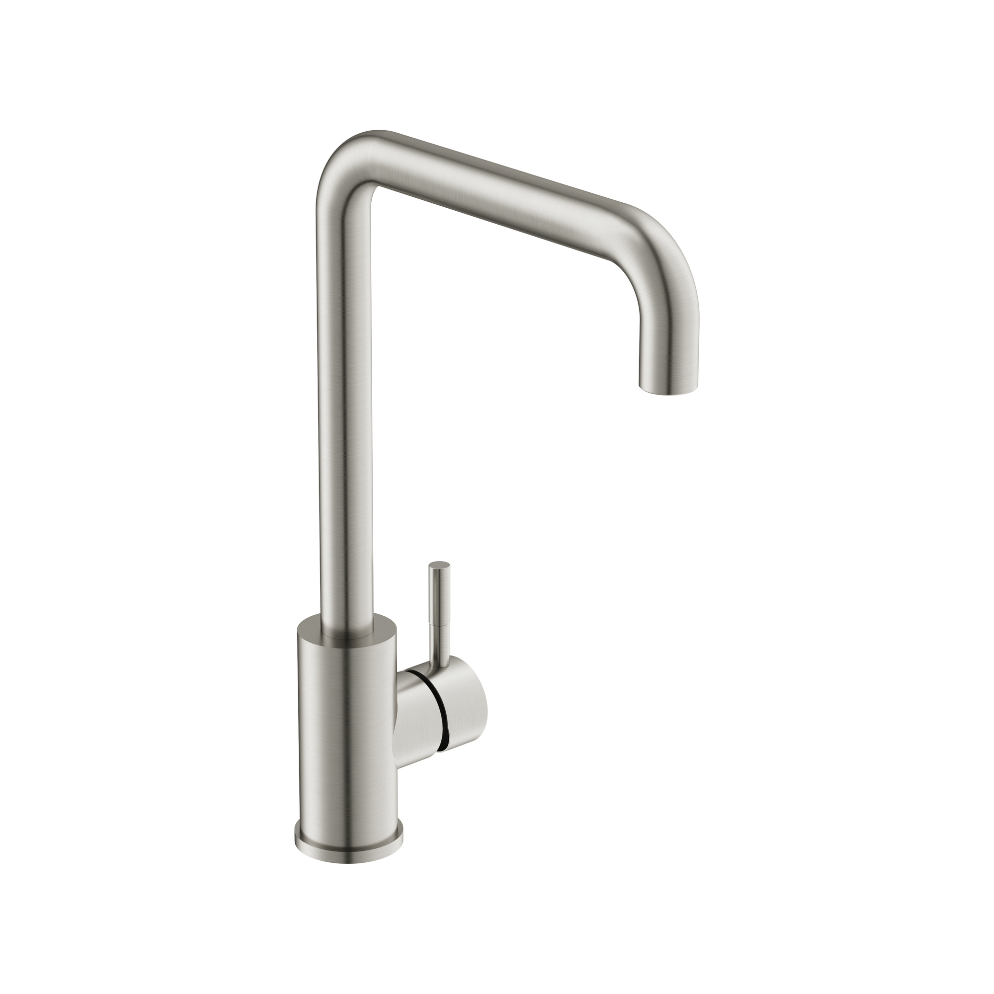 Смеситель для кухни Cersanit COMO, с п-изливом, рычажный, цвет сатин