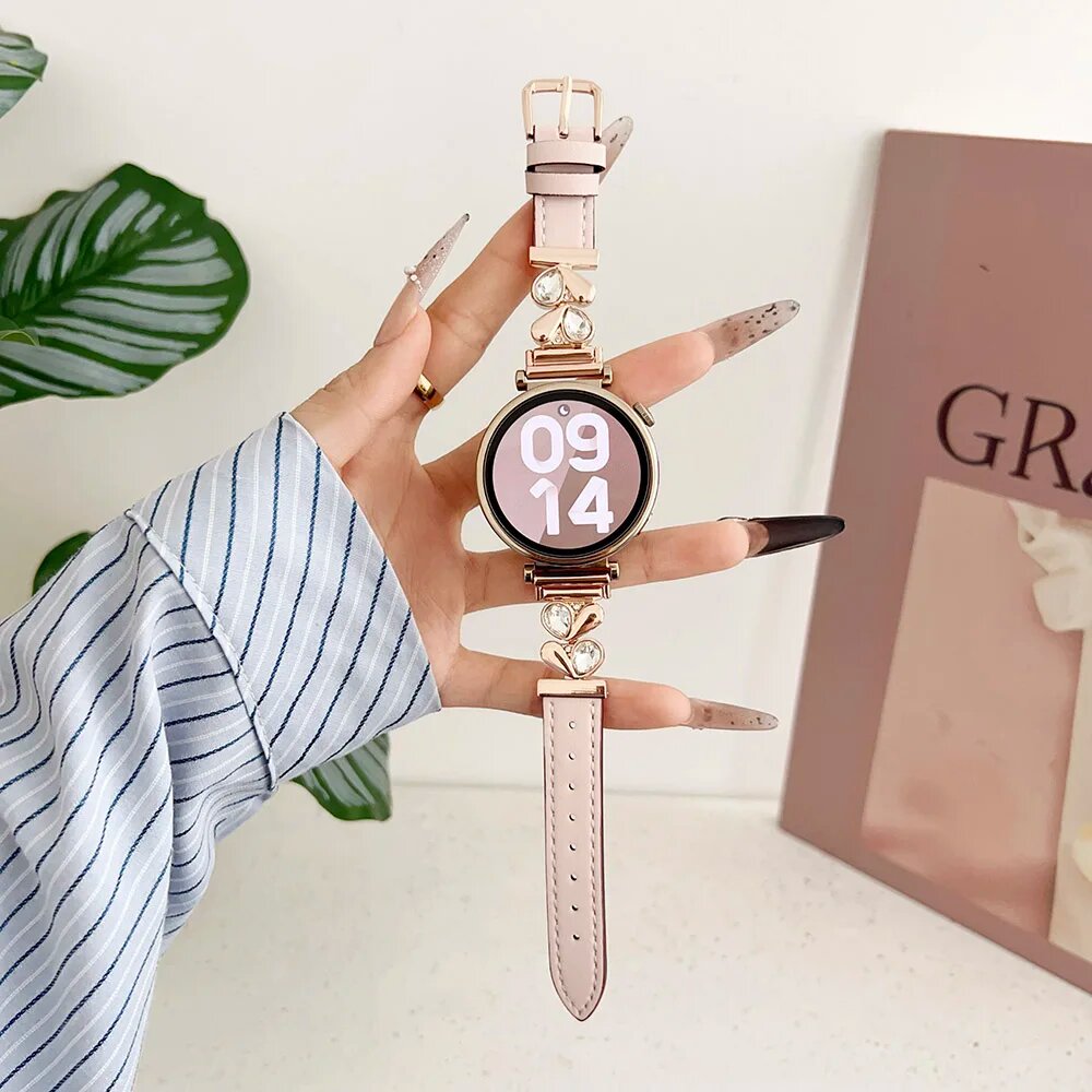 Часы Smartwatch с ремешком Light Pink 18mm