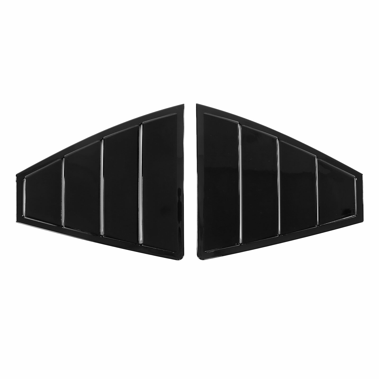 2 шт. солнцезащитных шторок на заднее стекло, боковые вентиляционные решетки, черные, для замены в Hyundai Elantra 2016-2020