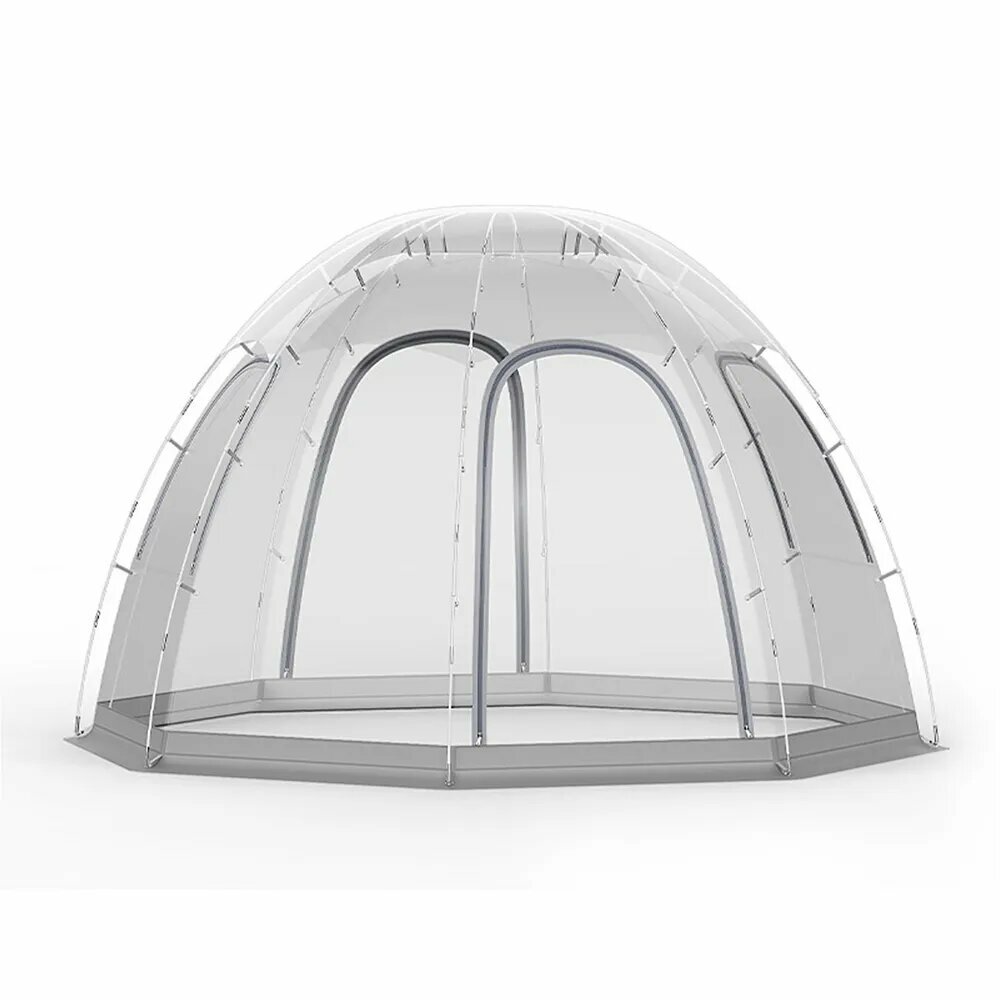 Палатка Visionary Living "Bubble Tent", прозрачный S, трехсезонная, 10 мест