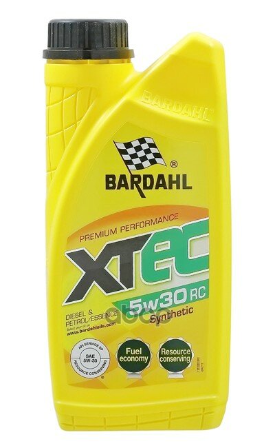 Bardahl 5W30 XTEC API SP RC/ILSAC GF-6A 1L (синт. моторное масло)