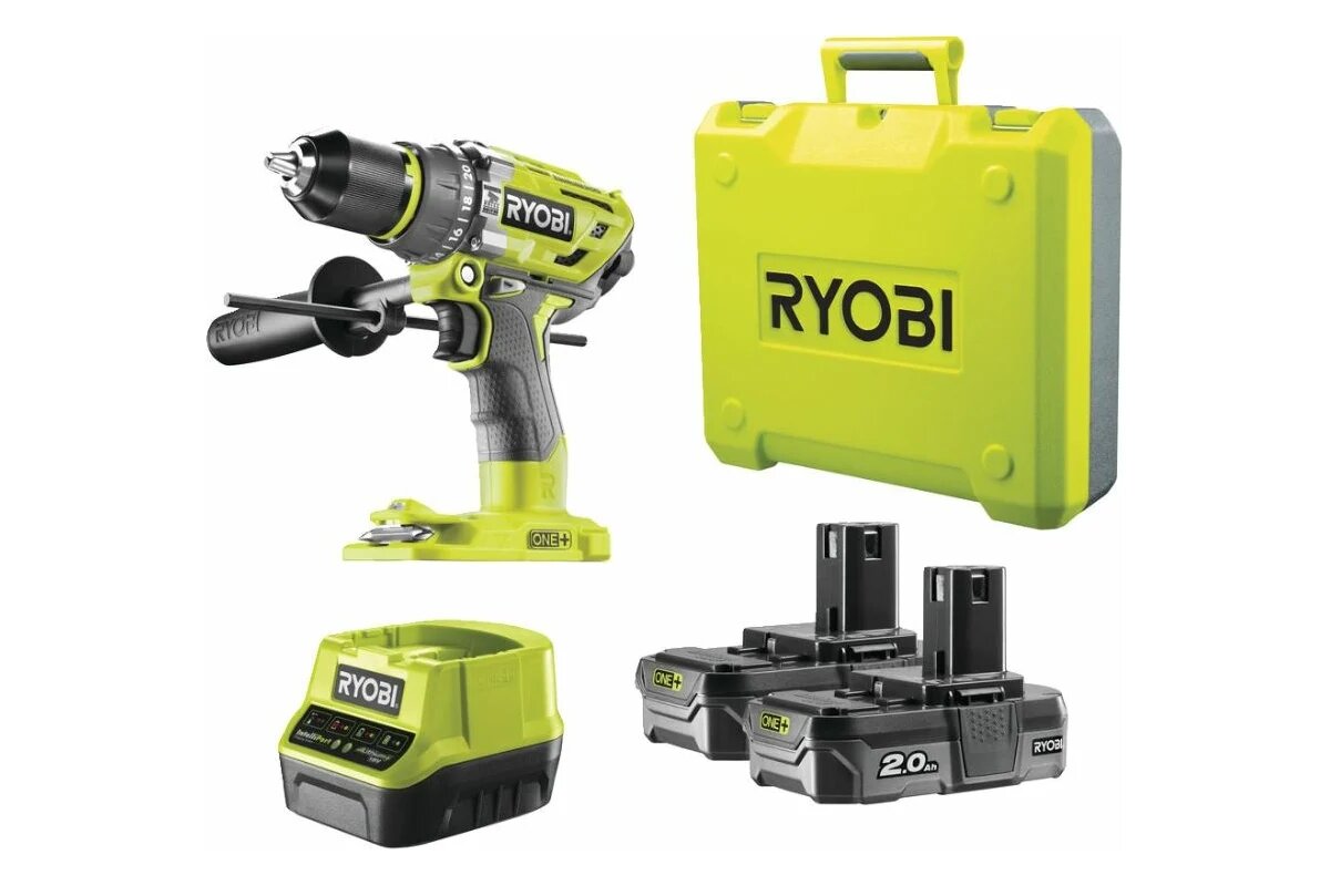 Бесщеточная ударная дрель-шуруповерт Ryobi ONE+ R18PD7-220B 5133004295