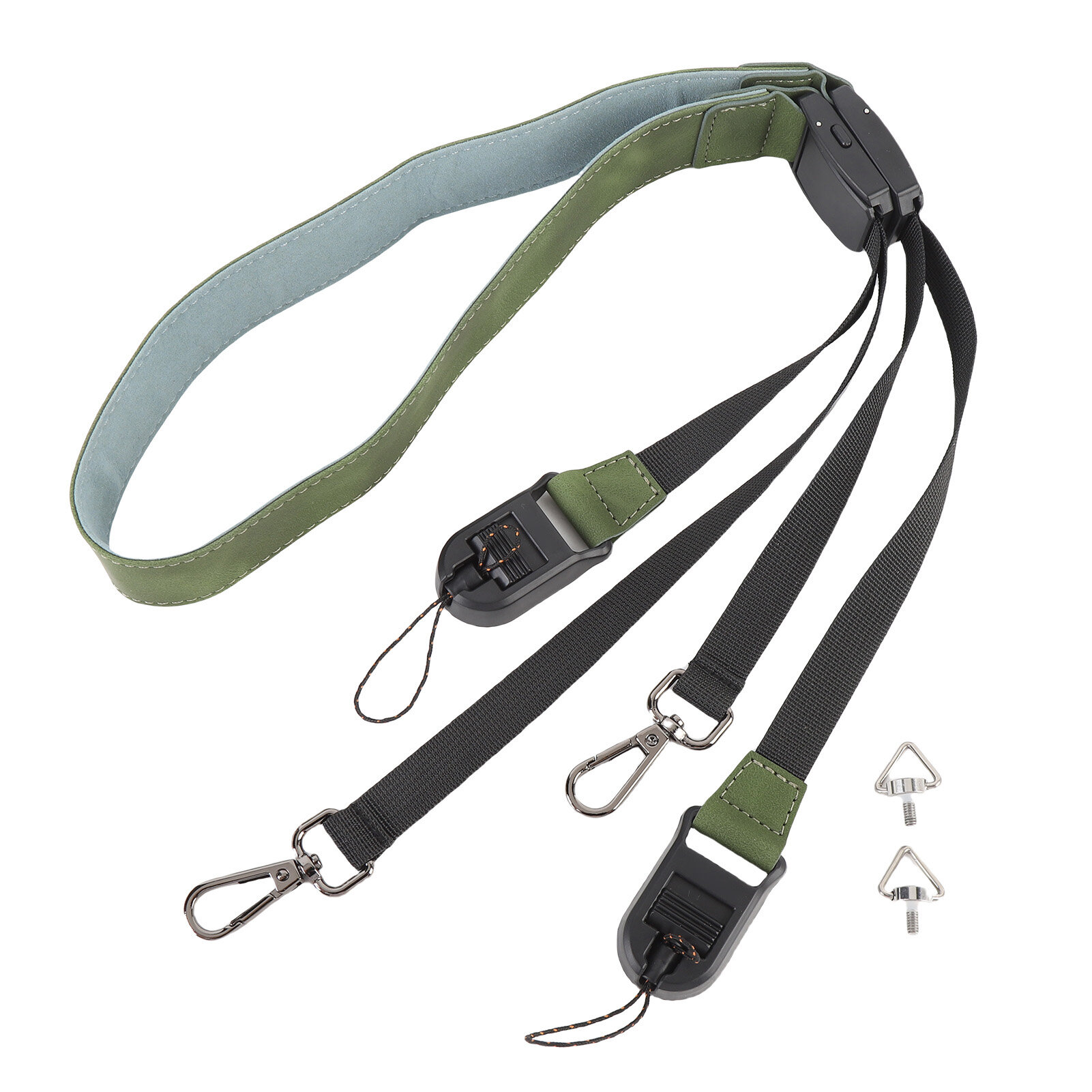 Портативный Lanyard PU кожаная кожаная головка быстрого выпуска шейного ремня для удаленного контроллера RC1 RC2 RC Pro с экраном