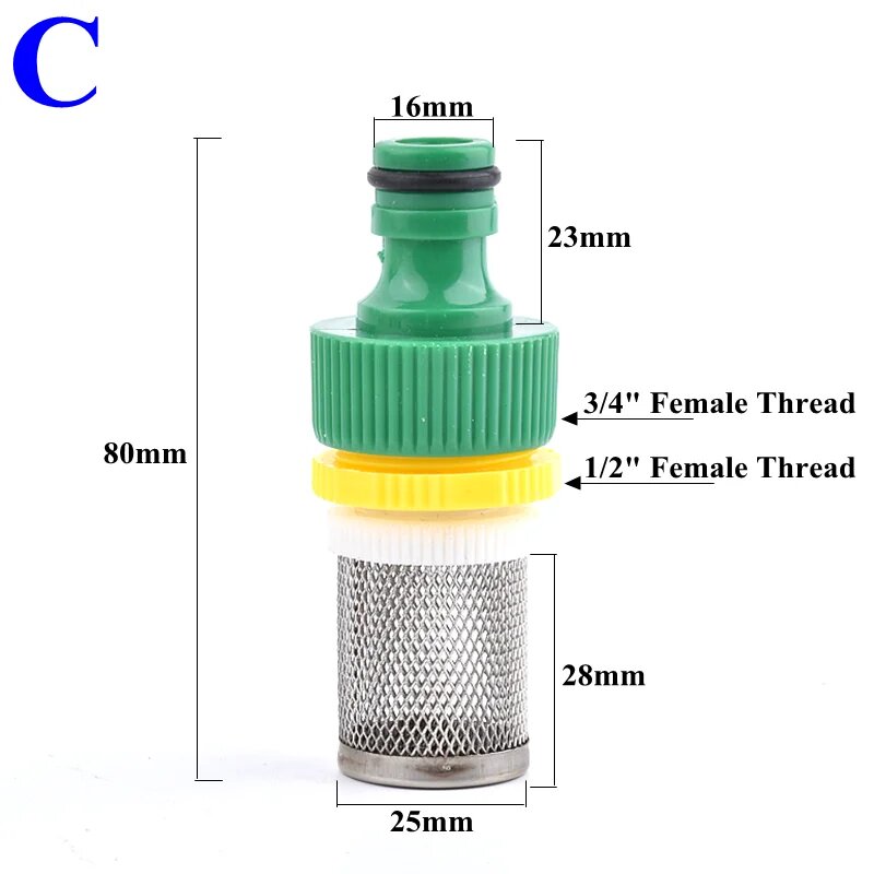 Фильтр для шланга SgooHan Зеленый, C