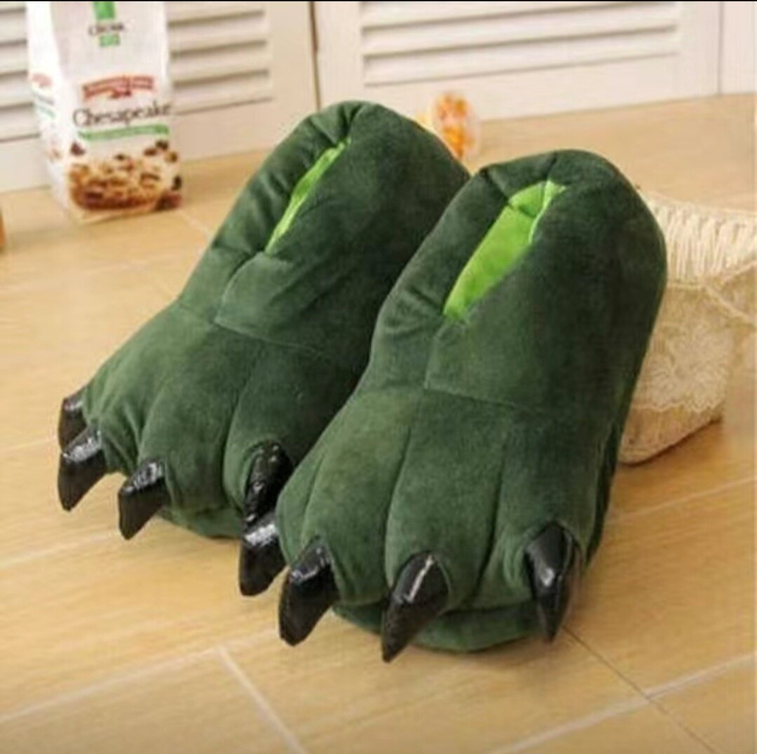 Тапочки Тапки Лапы с когтями