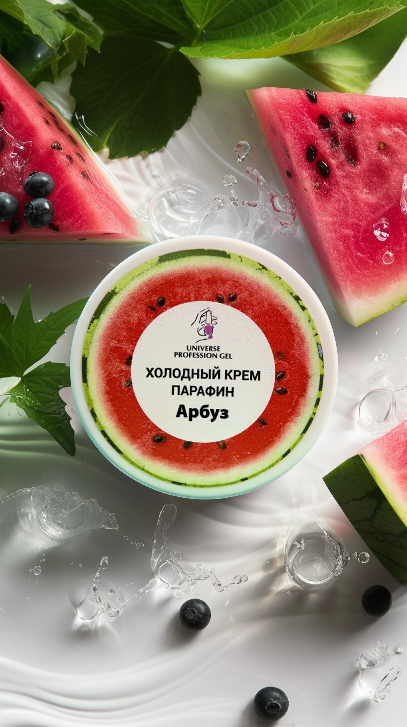 Universe Profession Gel . Холодный крем парафин Арбуз 20мл