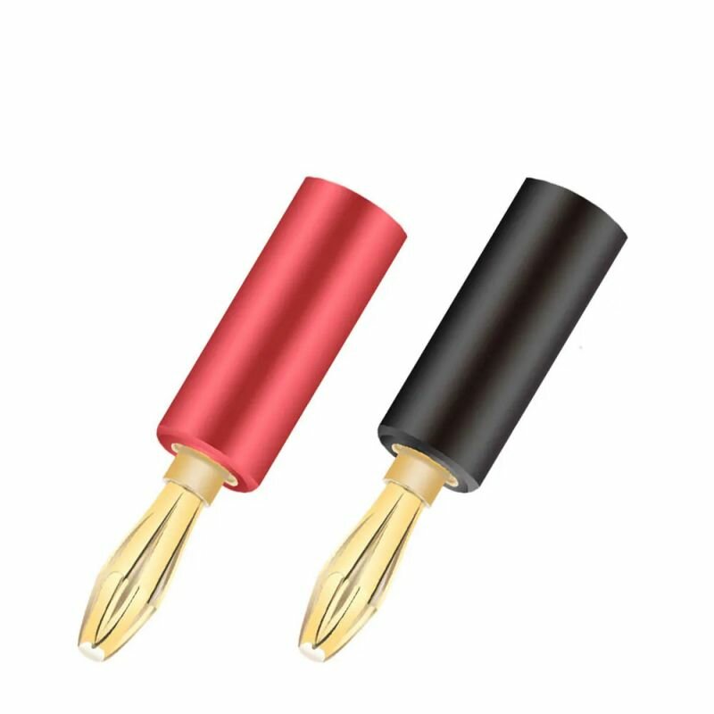 4 шт. разъем для провода звукового динамика, разъем типа «банан», не требующий сварки, разъем типа «банан» для аудиодинамика