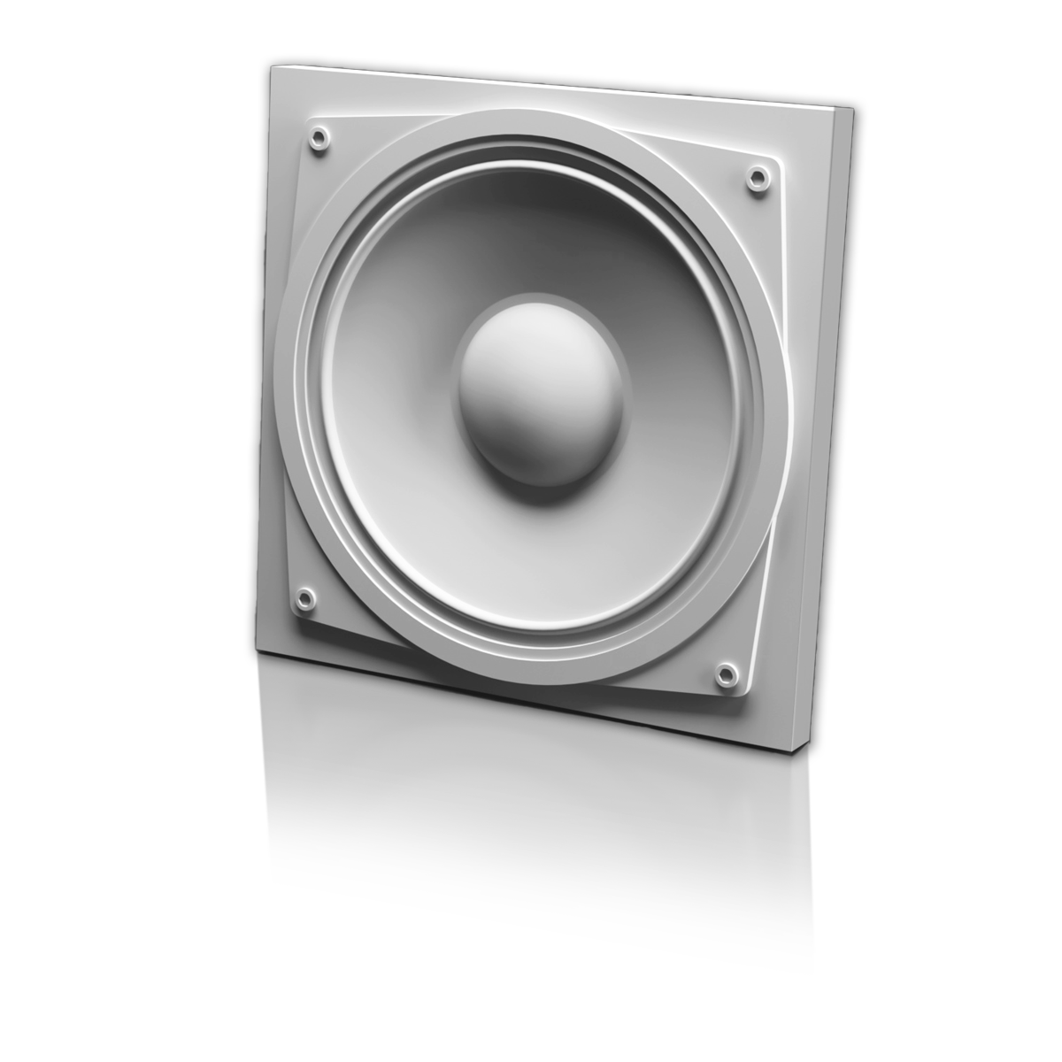 3D стеновая панель из гипса SOUND артикул M-0003 от Artpole