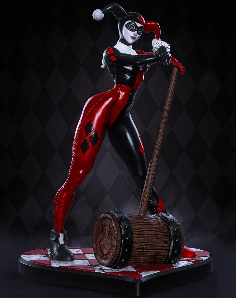 Фигурка Харли Квин/Harley Quinn. Без покраски. 20 см