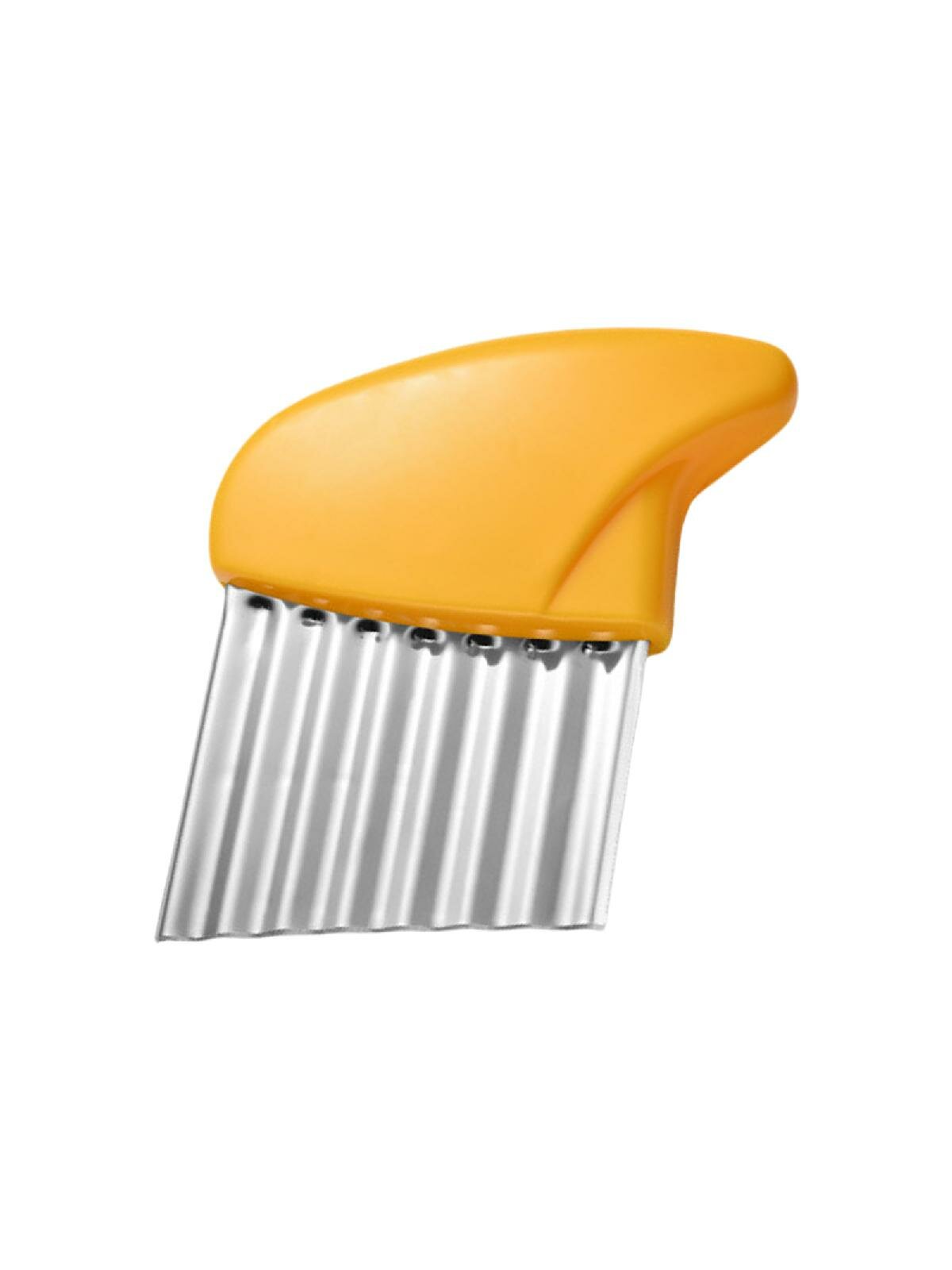 Картофельная ломтерезка из нержавеющей стали для чипсов, картофелерезка, овощерезка, фруктовая волнистая ломтерезка, картофелерезка, кухонный инструмент