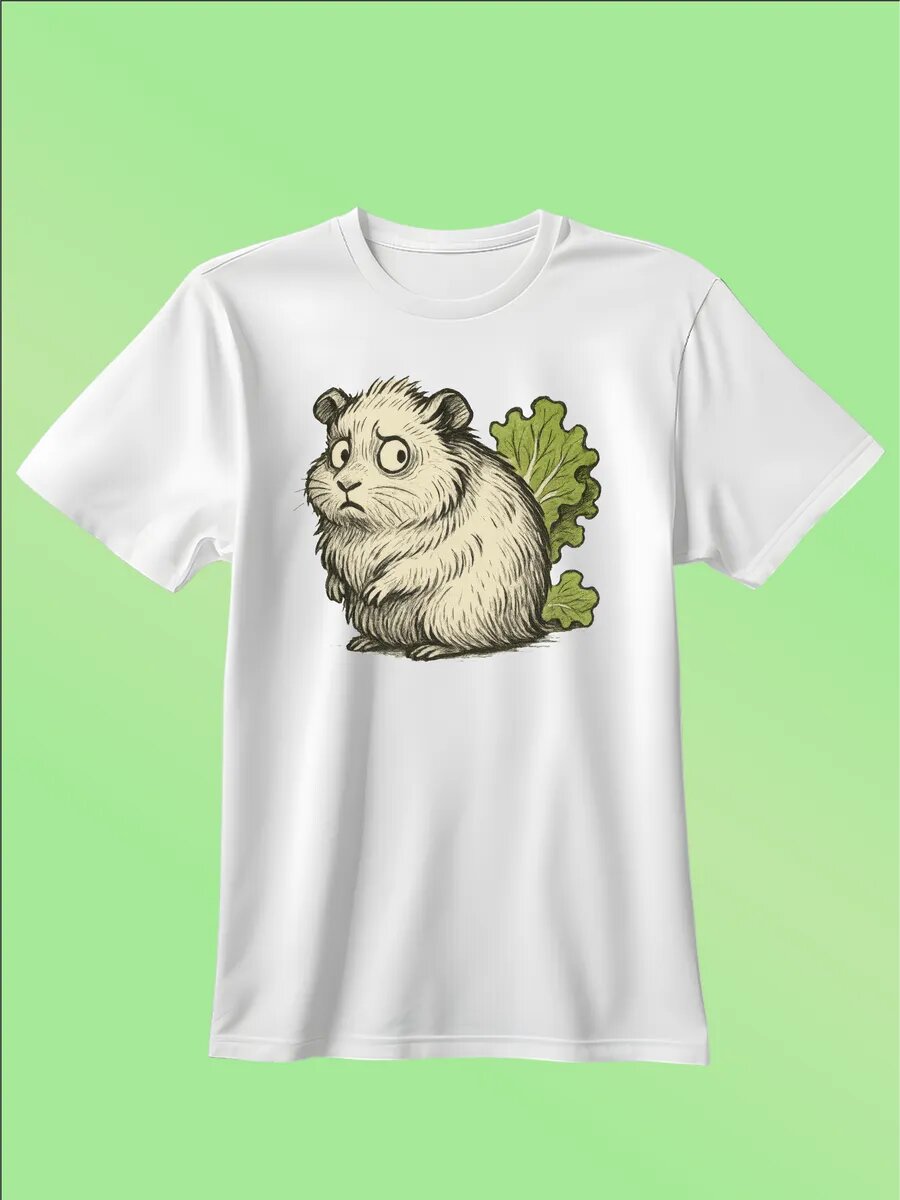 Футболка с хомяком