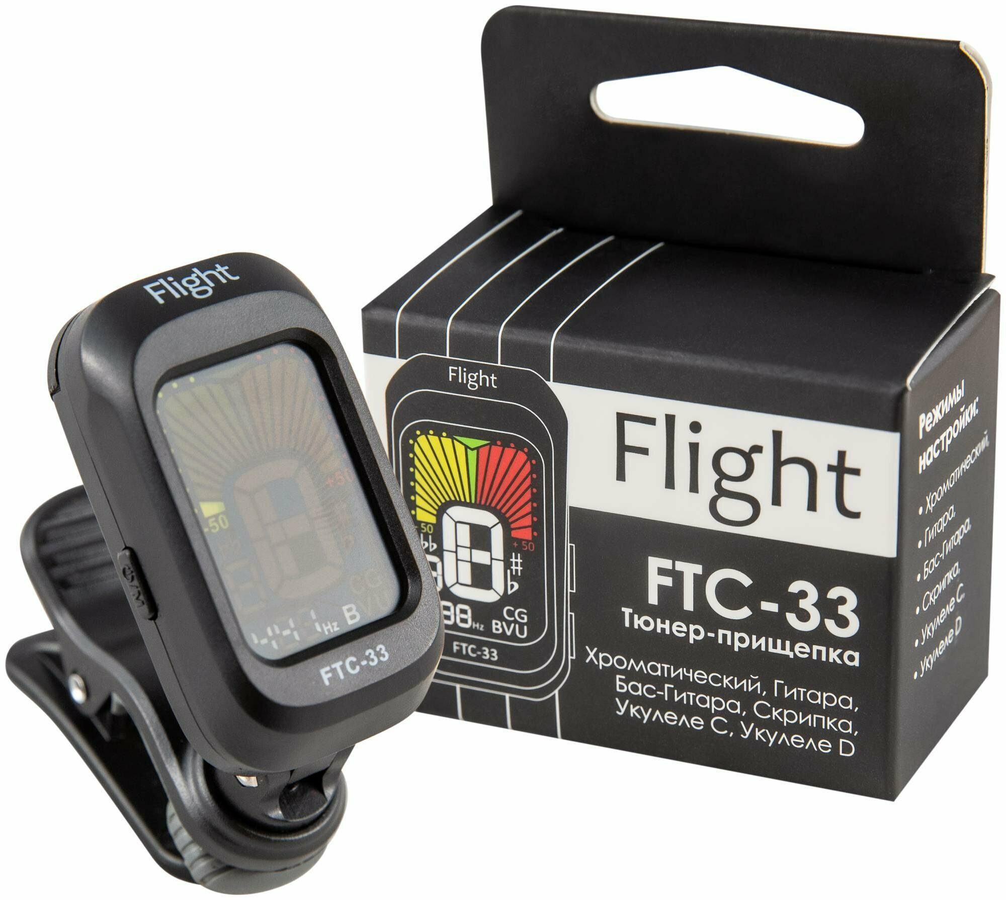 FLIGHT FTC 33 - Тюнер хроматический