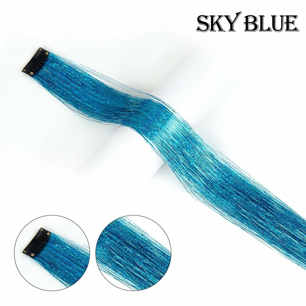 Удлинители волос Sky Blue, Leeons