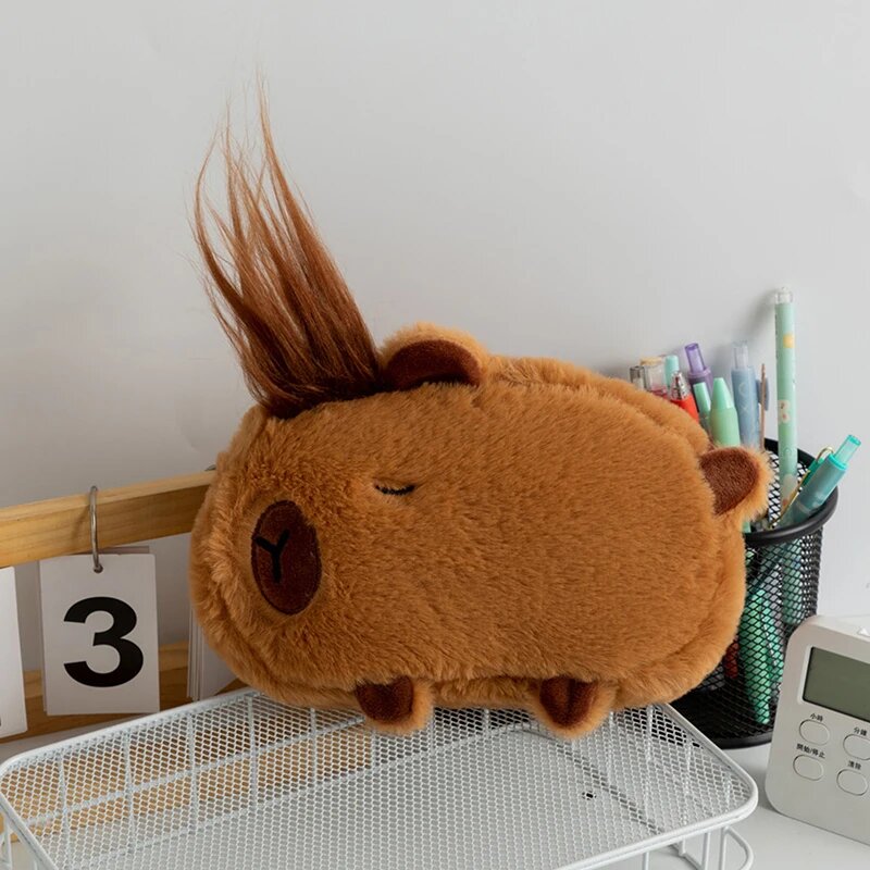 Плюшевый пенал JINHF с Капибарой