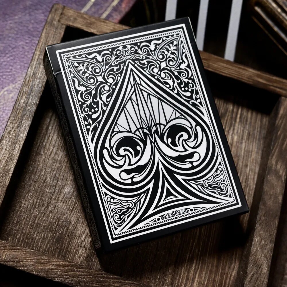 Игральные карты KingStar, черные