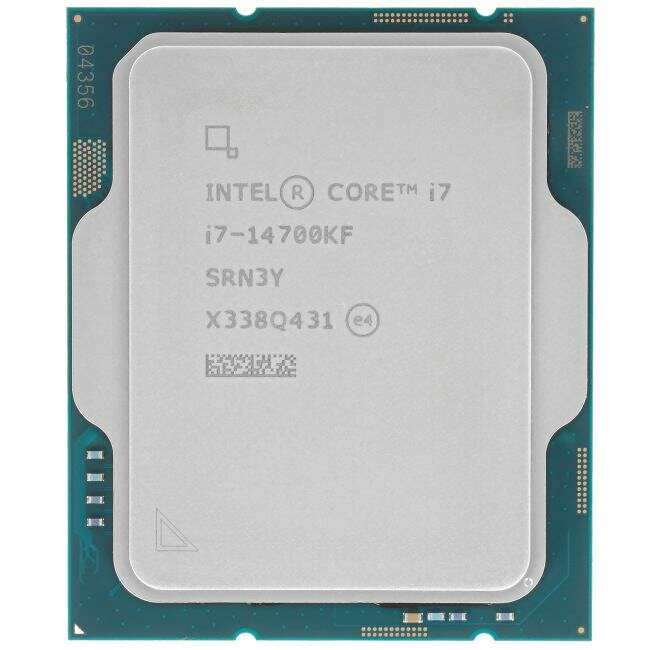Intel Процессор Intel Core i7 14700KF BOX (без кулера) 3.4 ГГц - 5.6 ГГц/20 ядер/33 Мб/253 Вт/Socket LGA1700