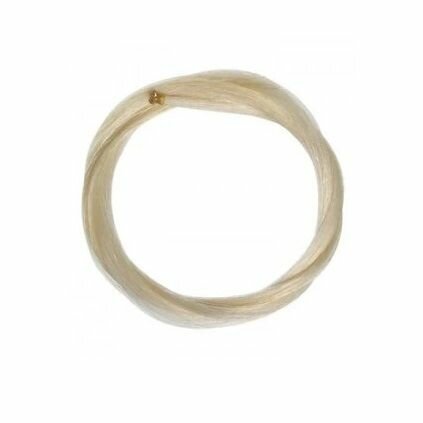 Dictum 111103 Пучок белого конского волоса (Sibirian) для смычка контрабаса 4/4 , 71 см, 10 гр