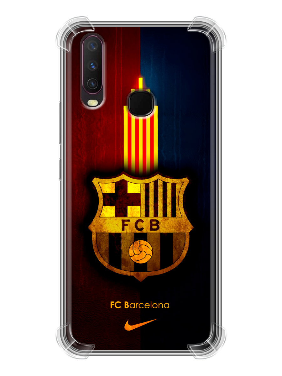 Чехол для Vivo Y17, Vivo Y11, Vivo Y12 с принтом Барселона Barcelona (Виво У17, Виво У11, Виво У12)