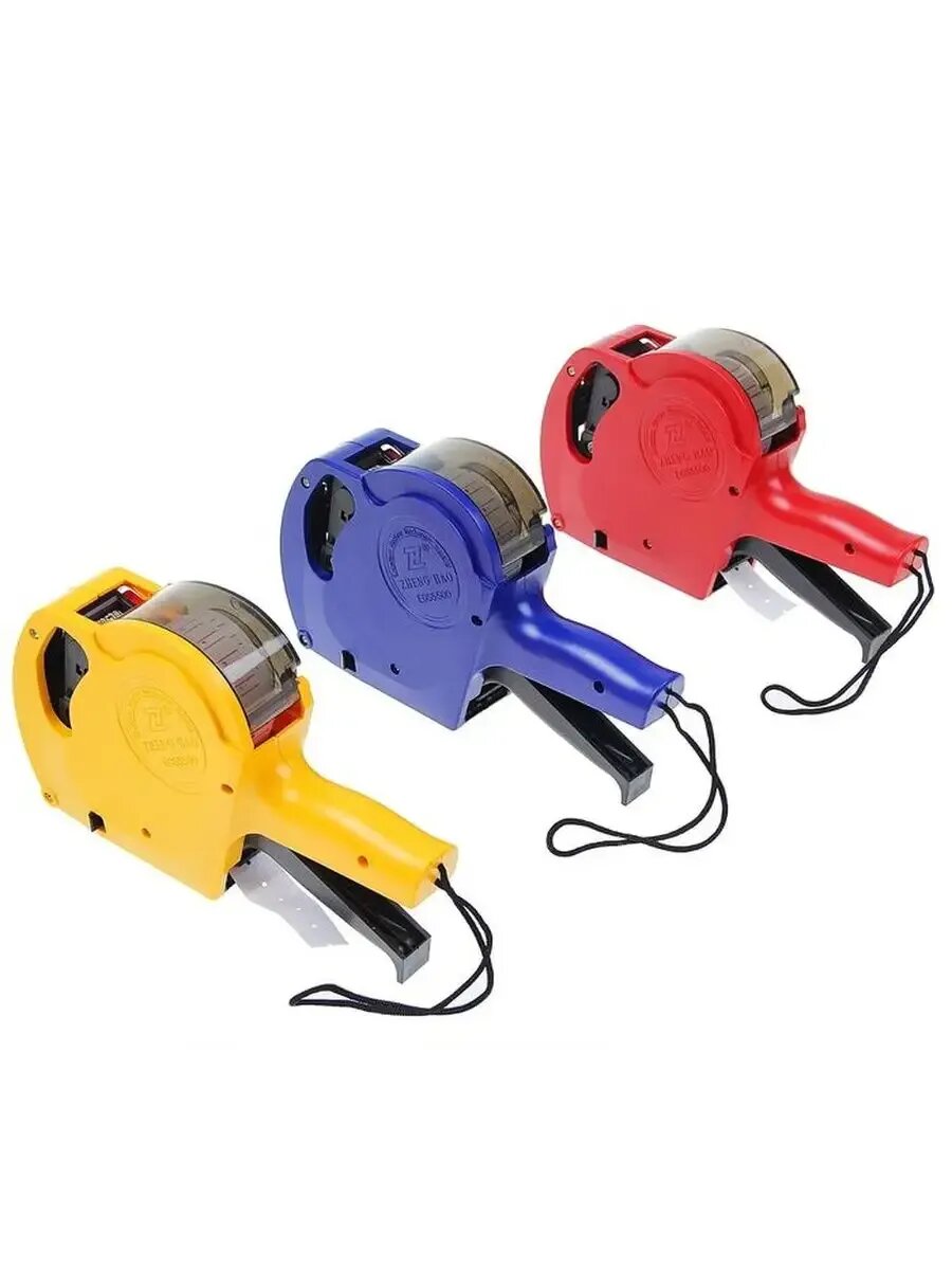 Этикет-пистолет, 1-строчный, 8 знаков