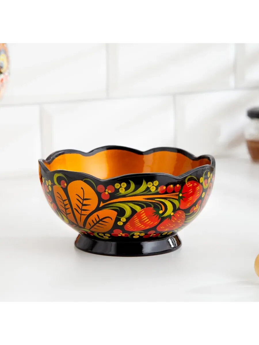 Салатник хохлома