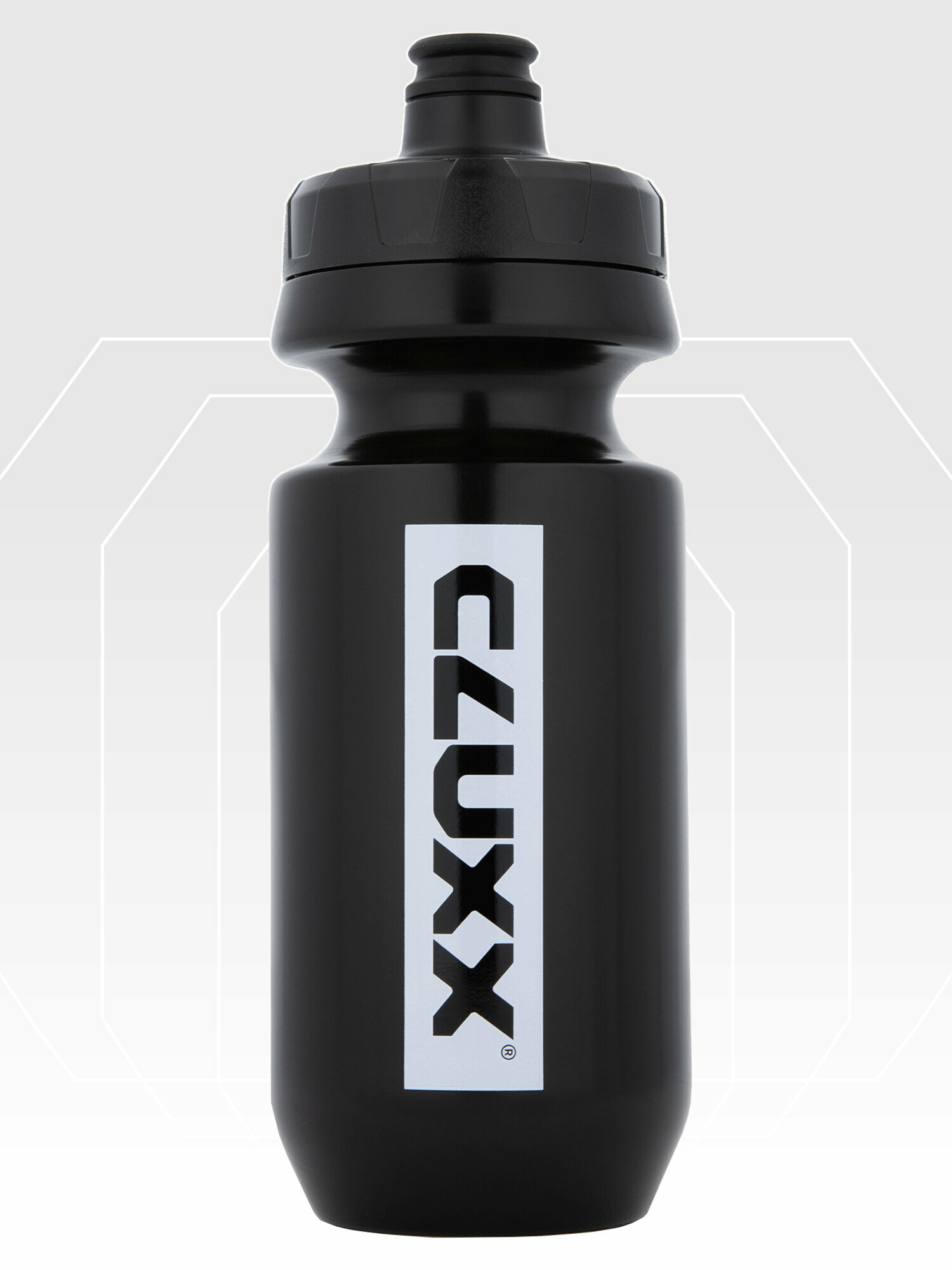 Фляга CLUXX Ergo 550 Fast Flow Black/White