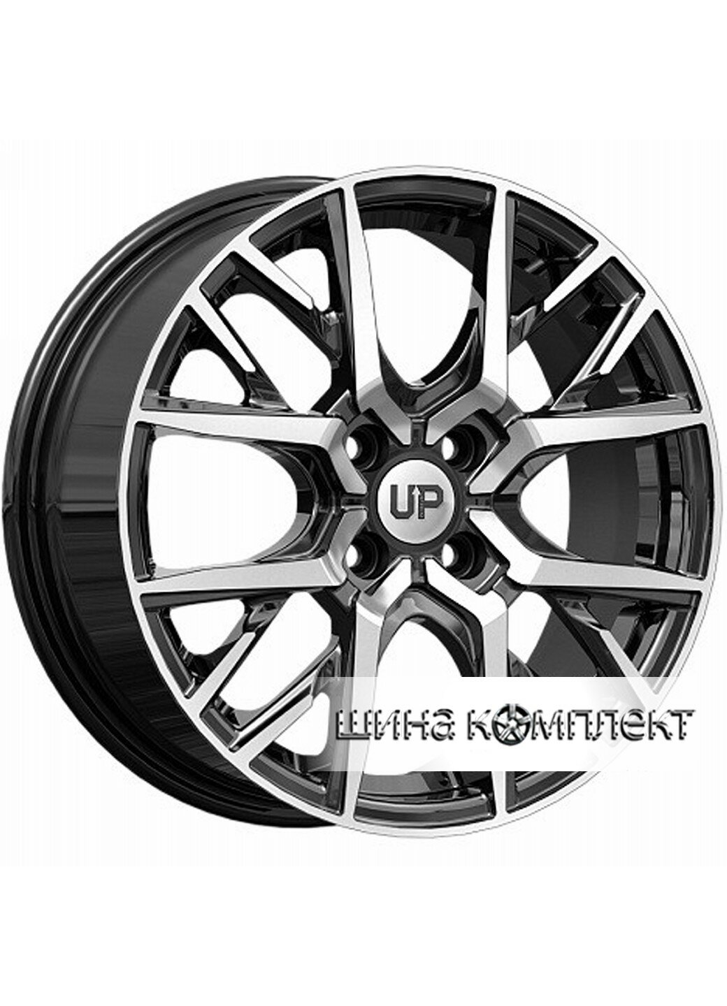 Колесный диск Wheels UP Up124 6,5x16 4x114,3 ET43 67,1 New Diamond литой для автомобиля