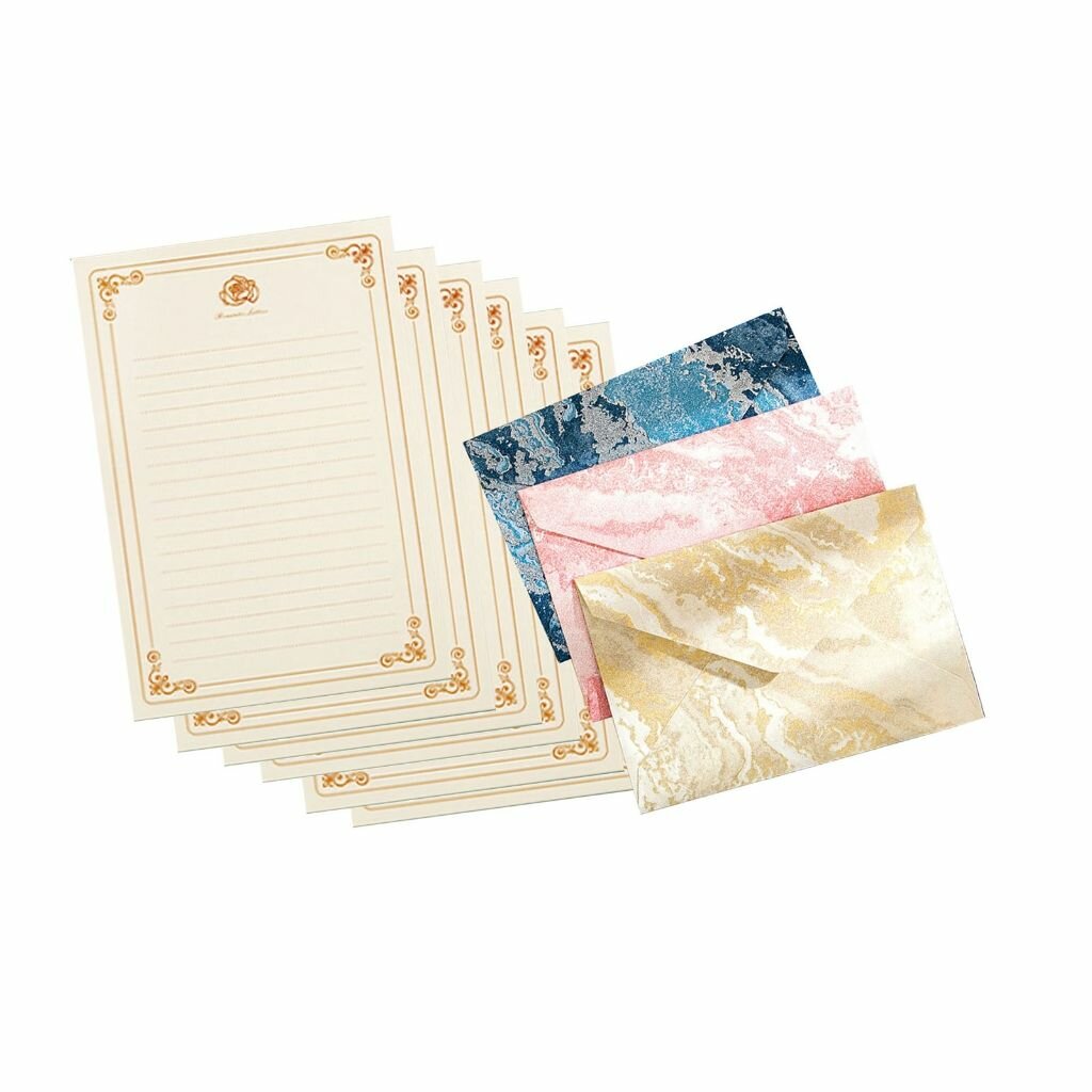 Набор бумаги для писем и конвертов