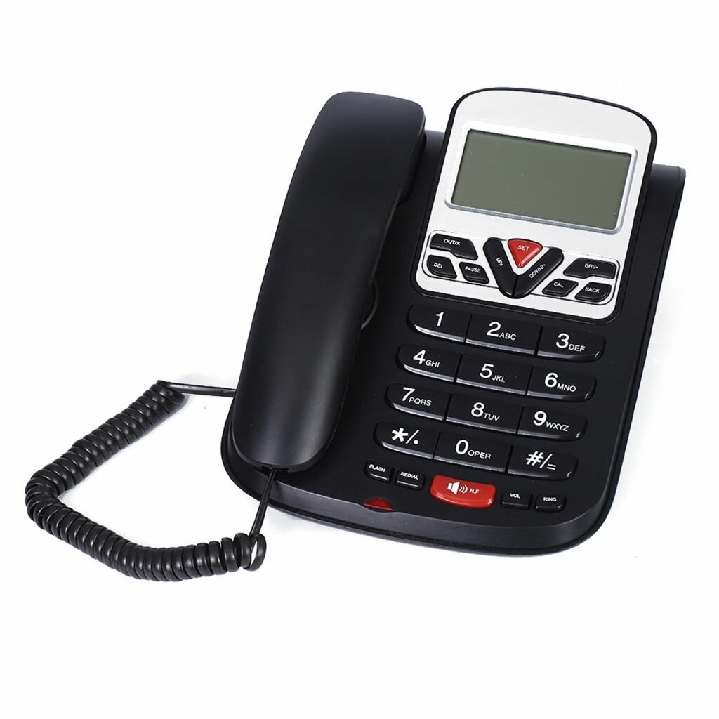 L-51 Business Office Landline Телефон с номером на дисплее вызывающего абонента для гостей отеля, Corded