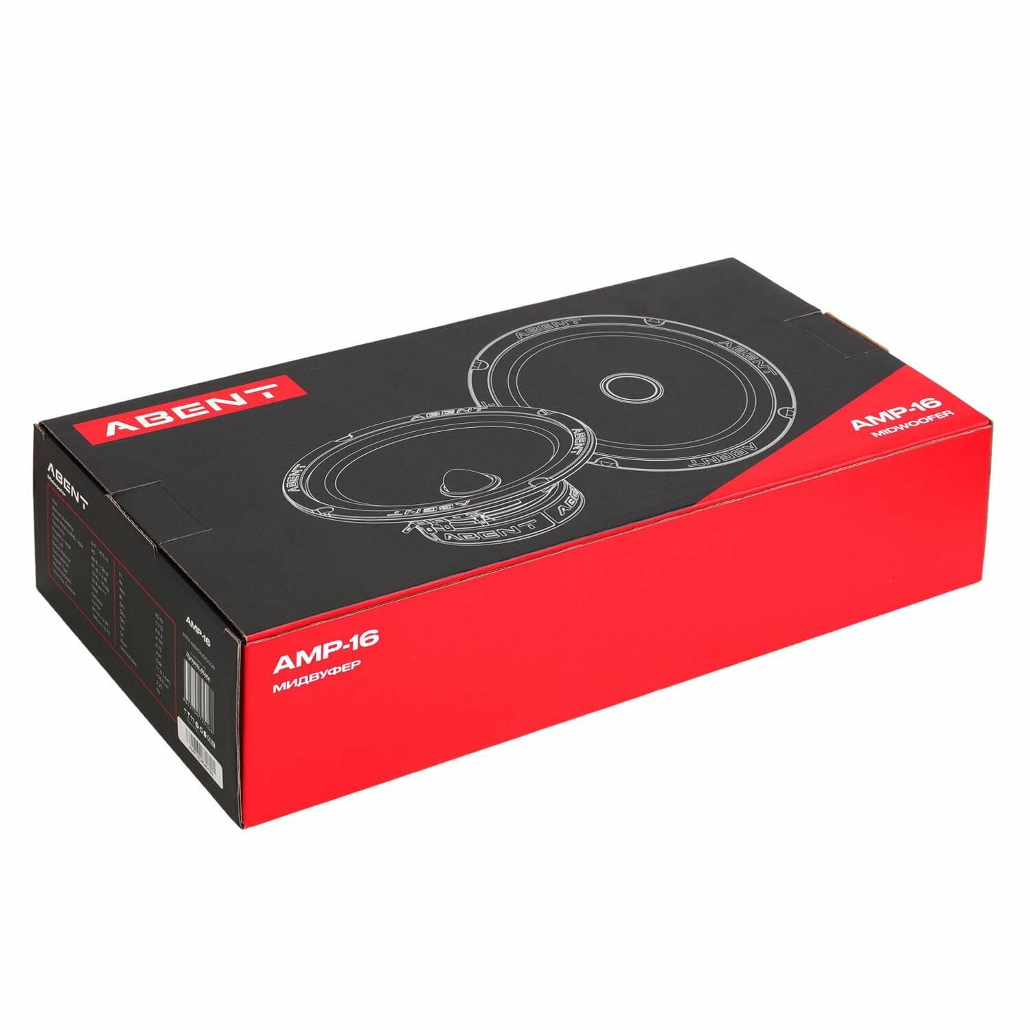 Колонки автомобильные ABENT AMP-16
