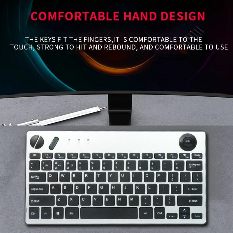 Клавиатура с трекболом Air Mouse